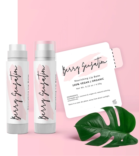 Personalized lip balm labels [ Wholesale] Free Quote