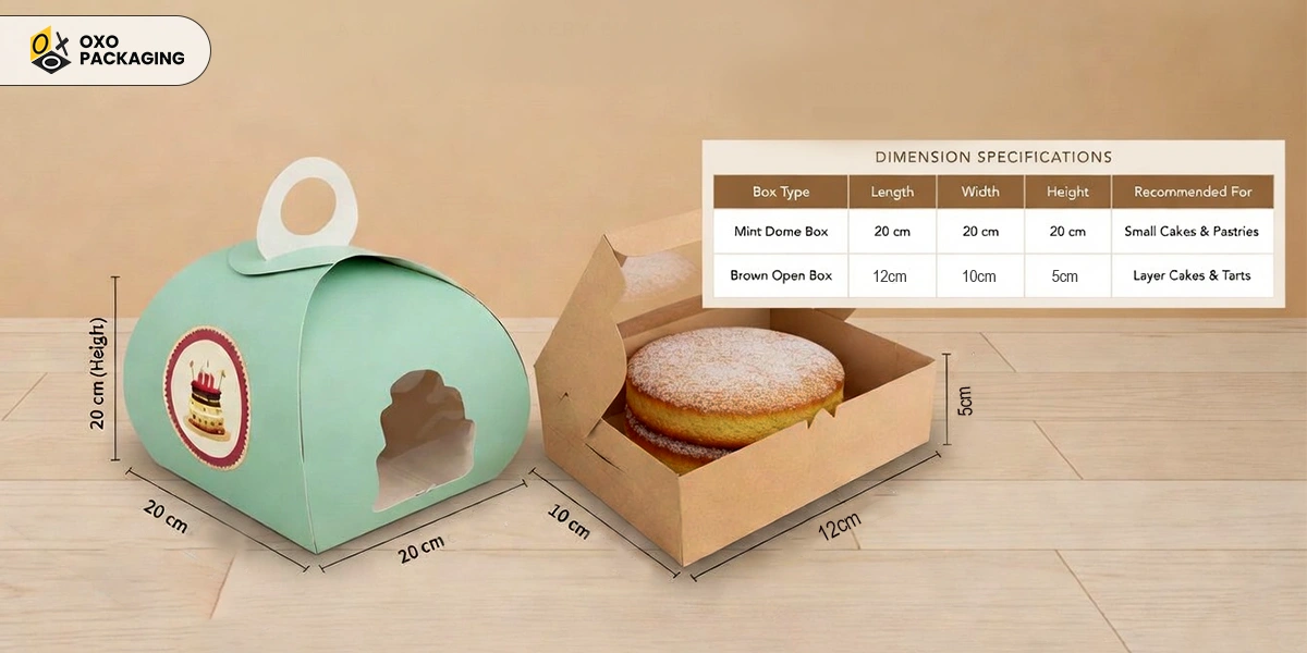Cake Box Dimensions: Size Chart, Standard Sizes & Measuring Guide