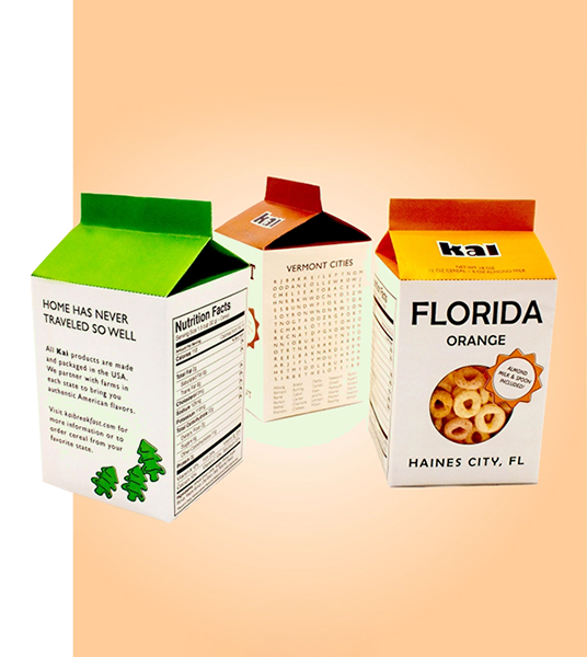 Custom Unique Cereal Boxes Wholesale | OXO Packaging